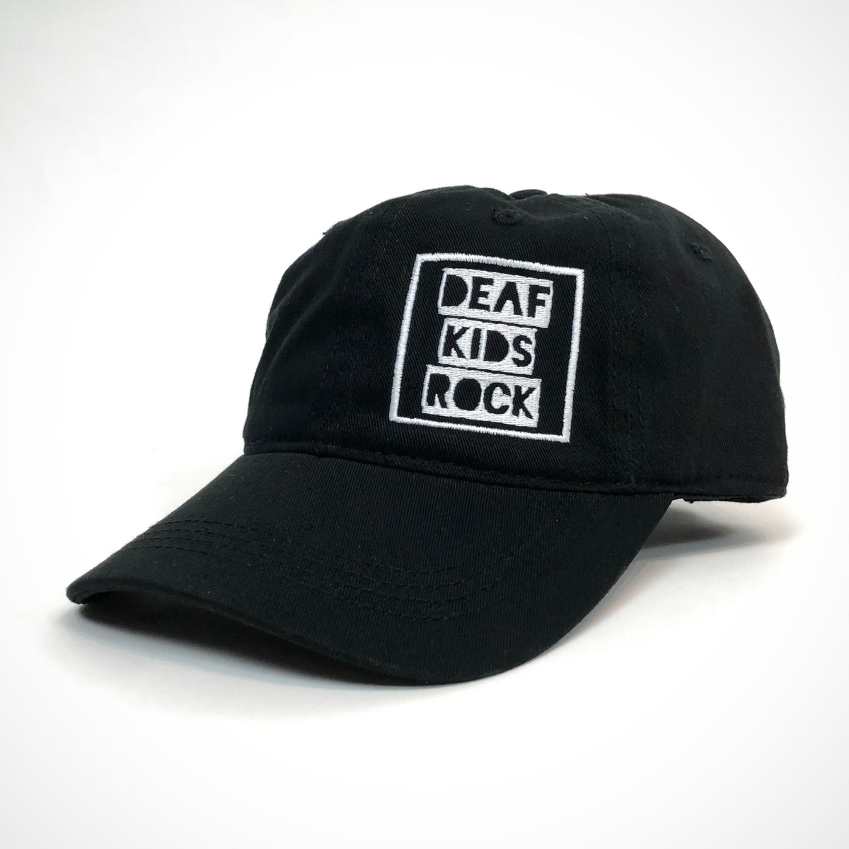 Deaf Kids Rock Hats – Language Priority