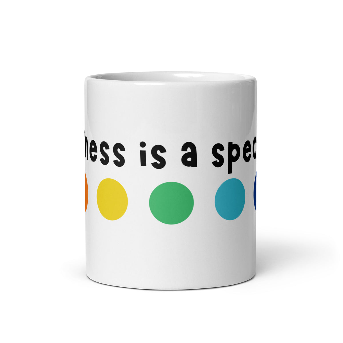 "Deafness is a spectrum" Mug – Language Priority