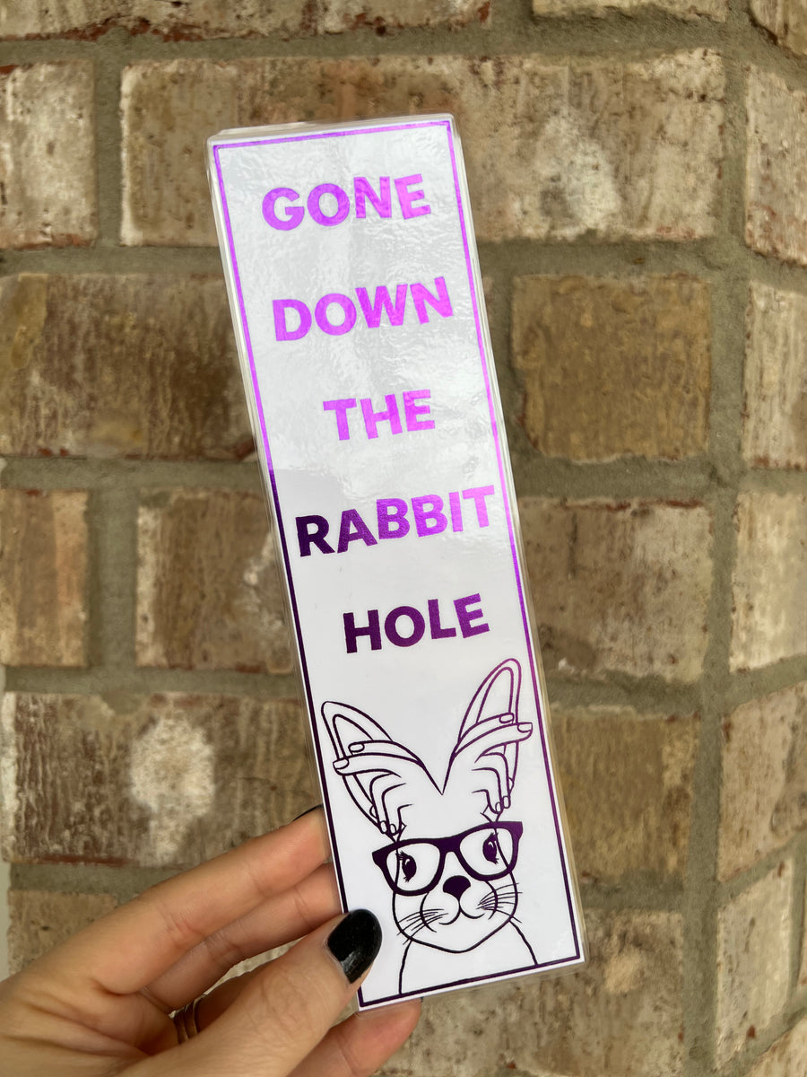 RABBIT (ASL) Foil Bookmark – Language Priority